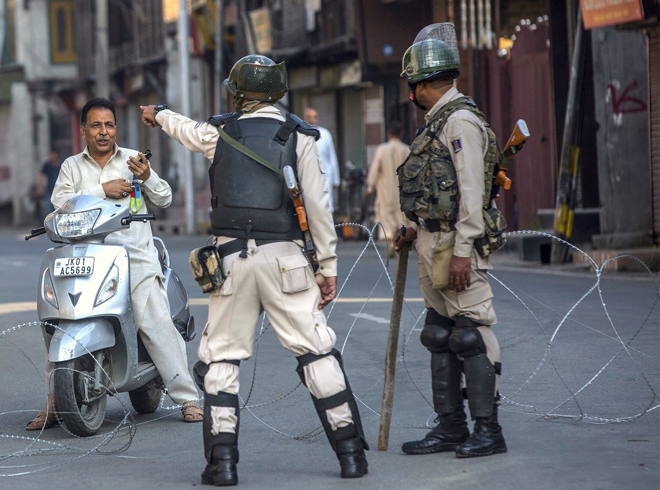 Masked Soldiers Barred Mosques And Constant Surveillance Inside